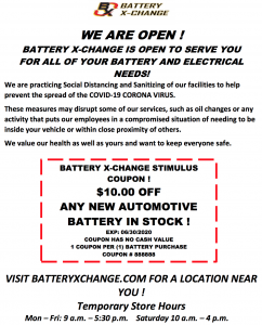 Home - Battery X-Change